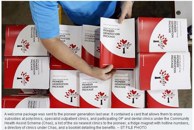 If Only Singaporeans Stopped to Think: Pioneer Generation: Helping ...