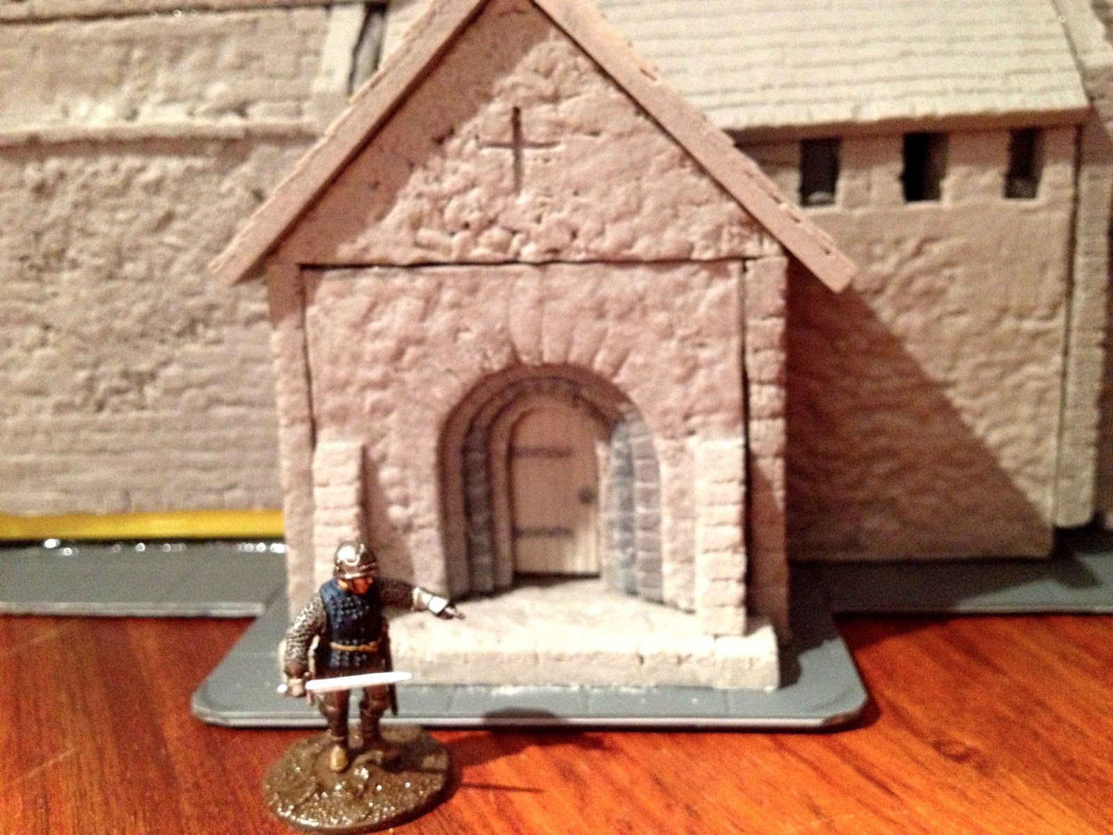 Northern Wargaming: Building a Medieval Church in 28mm scale