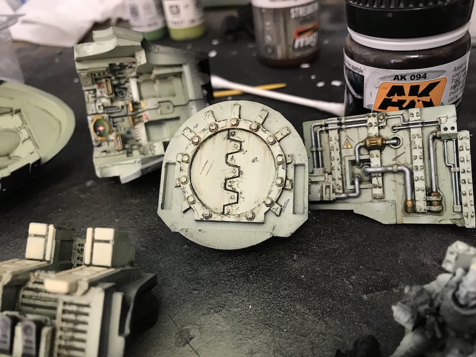 40k Hobby Blog: Warlord Titan Cockpit WIP 8