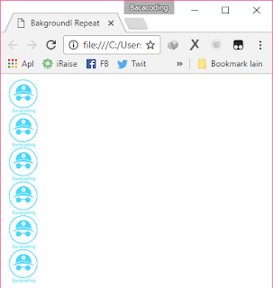 Cara Membuat Background Repeat dengan CSS - BACA CODING