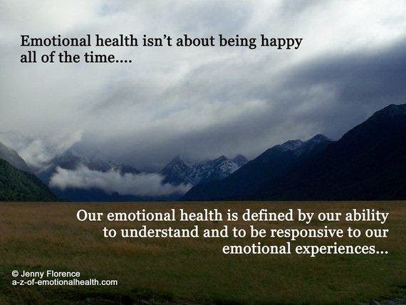 Becoming Healthier with Sherrie: Daily Thoughts - Being Emotionally Healthy