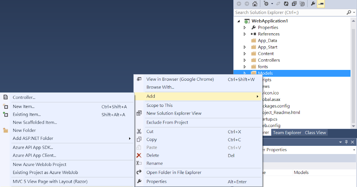 諾羅不是病 Aspnet Mvc 5 - Adding A Model