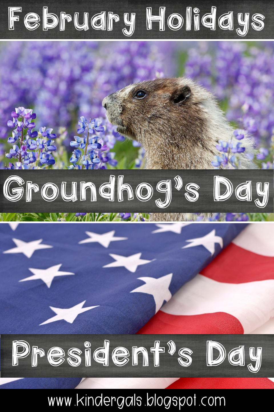 KinderGals: February Holidays: Groundhog's Day and President's Day
