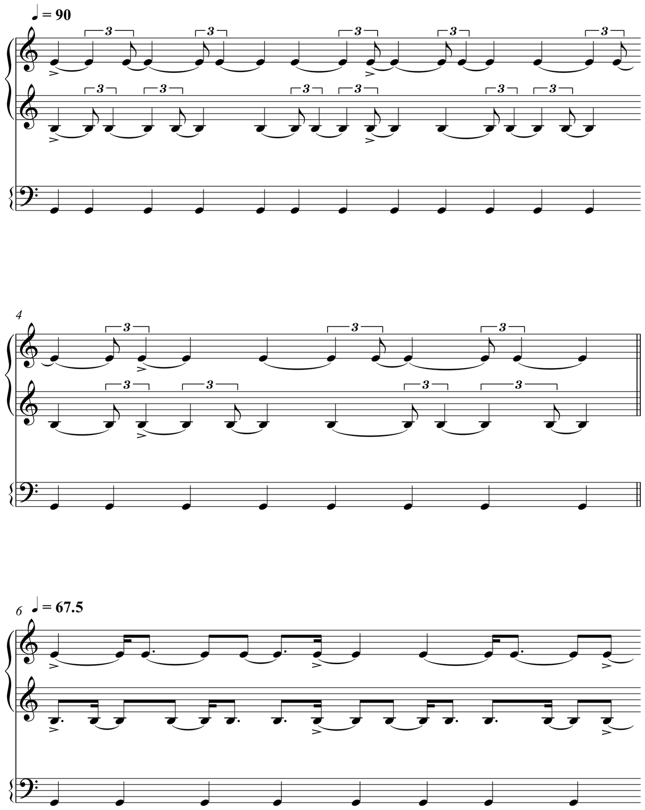 Dualism aside . . .: 3-Part Polyrhythm Practice