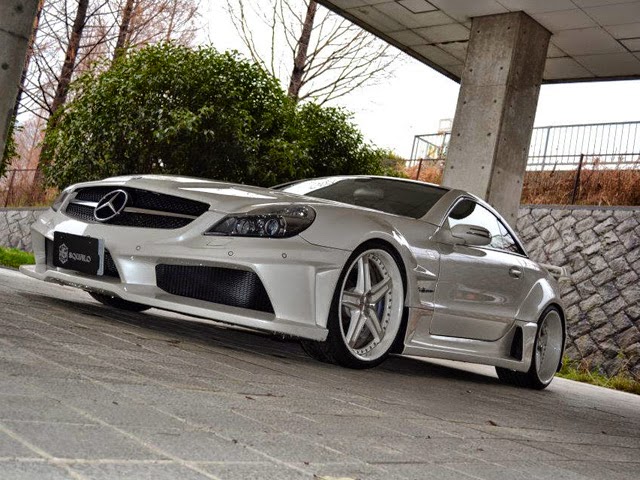 Mercedes-Benz R230 SL55 AMG Widebody by VITT Performance | BENZTUNING
