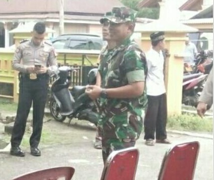 Kasi Teritorial Korem 032/Wirabraja Tinjau Pelaksanaan Pilkada Pariaman