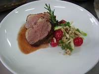 "The eyes eat first."