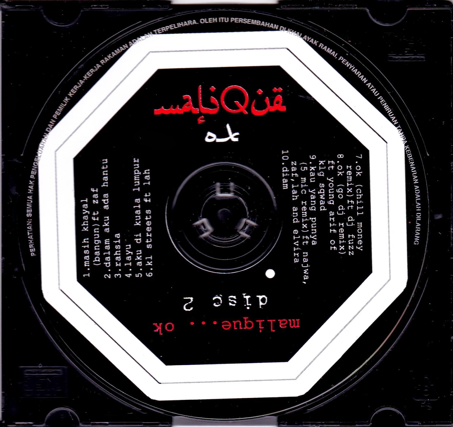 Lagenda Muzik Enterprise: MALIQUE.... - OK