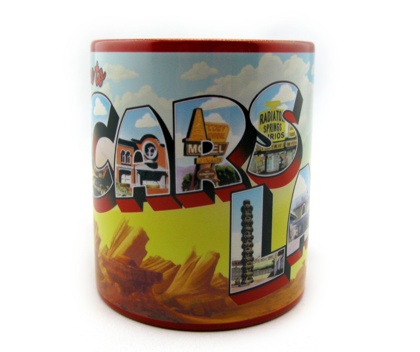 Dan the Pixar Fan: Cars: "Welcome to Cars Land" Mug