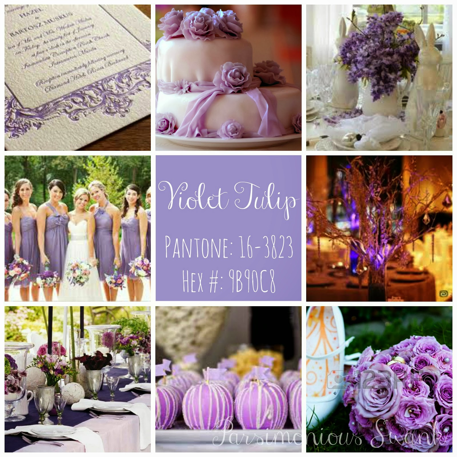 Parsimonious Swank: 2014 Wedding Color Trends