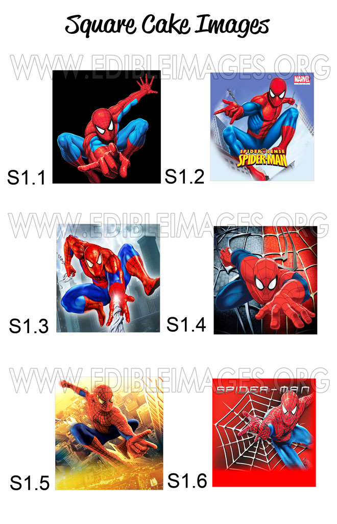 Edible Image spiderman - Aisha Puchong Jaya