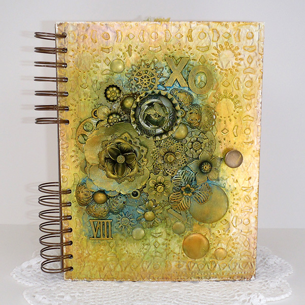 Patti's Crafty Corner: Grungy Spell Book (Journal)