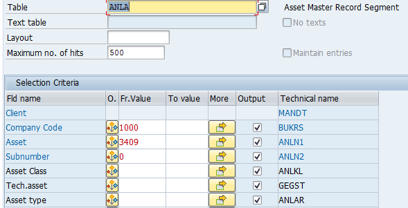 Important Tables in Asset Accounting SAP- ERP (P1)