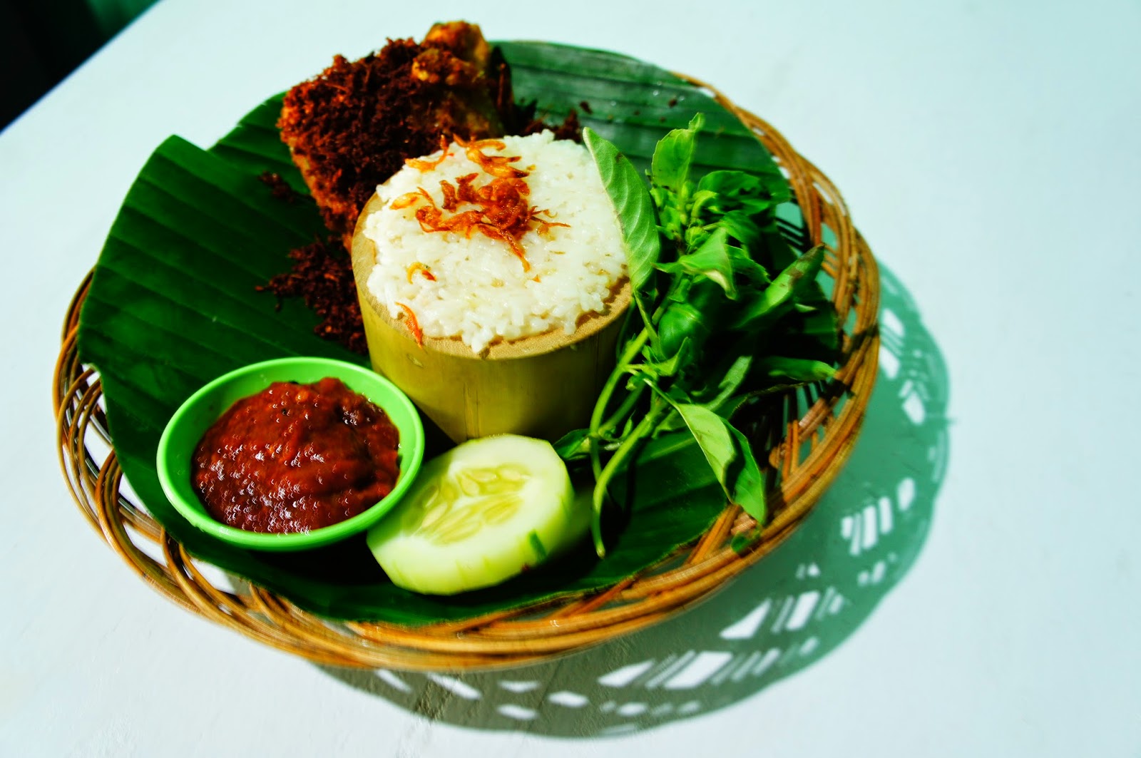 Travelisfood: Warung Nasi Bambu ABSAL