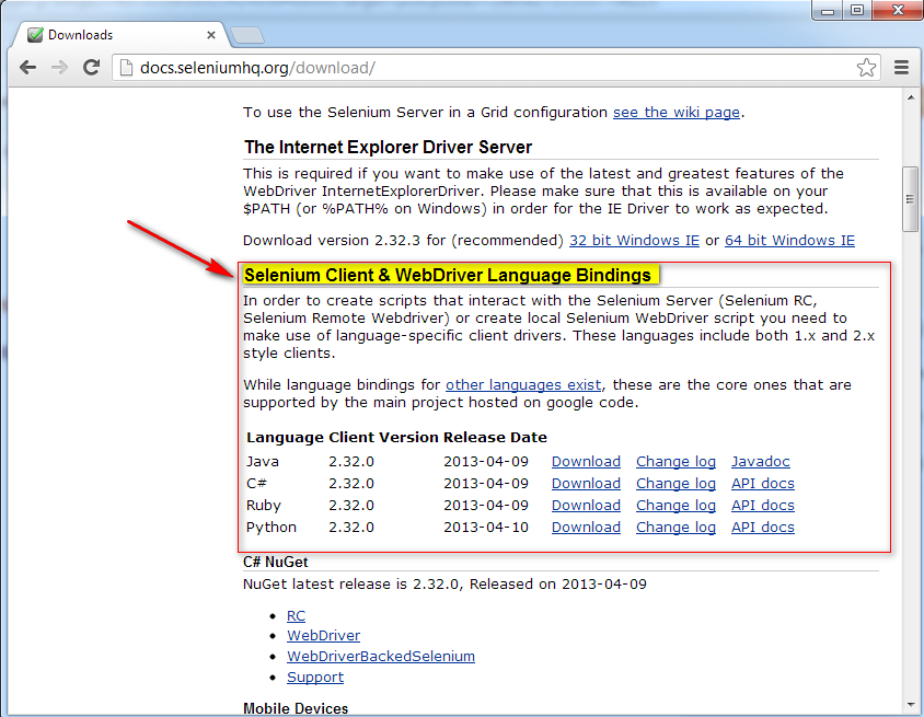 Selenium-By-Arun: 276. Downloading the Selenium WebDriver Selenium-By-Arun: 276. Downloading the Selenium WebDriver