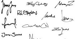 Ejemplos Tipos De Firmas Faciles Y Bonitas