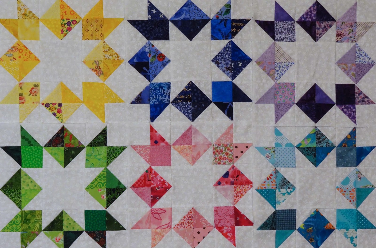 Life In Pieces: Design Wall Monday - Scrappy Stitching