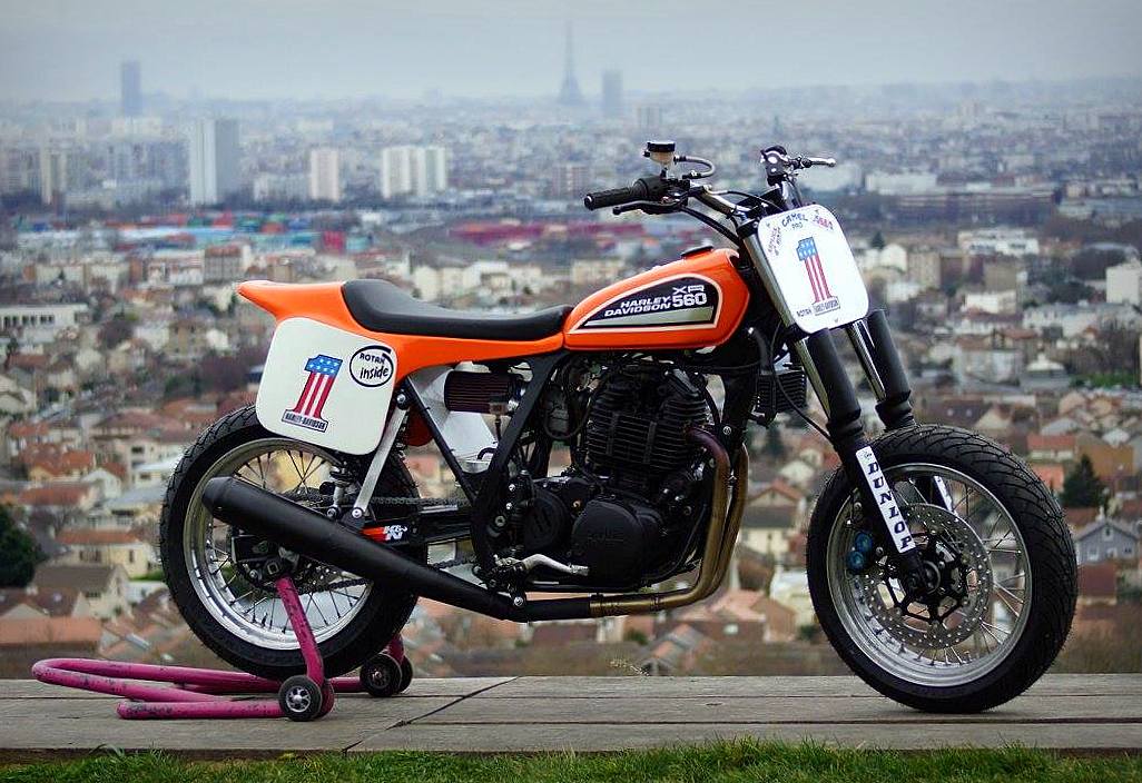 XR 560 ROTAX Dirt Track - RocketGarage - Cafe Racer Magazine