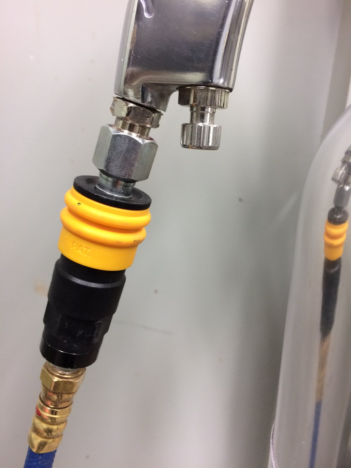 Air Pressure on Syphon Gun