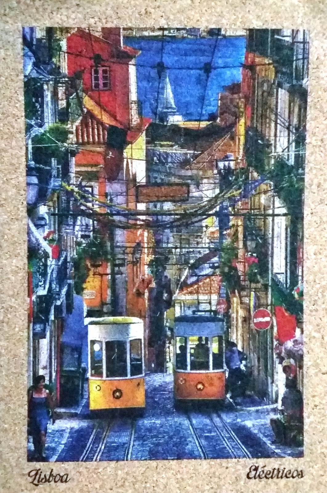 Namaste Postcards: Portugal: Cork Card