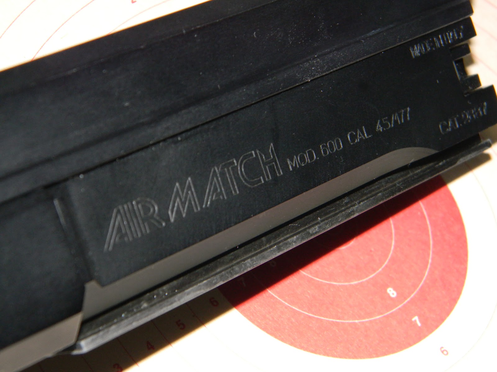 Another Airgun Blog: Air Match 600 Front Sight Repair