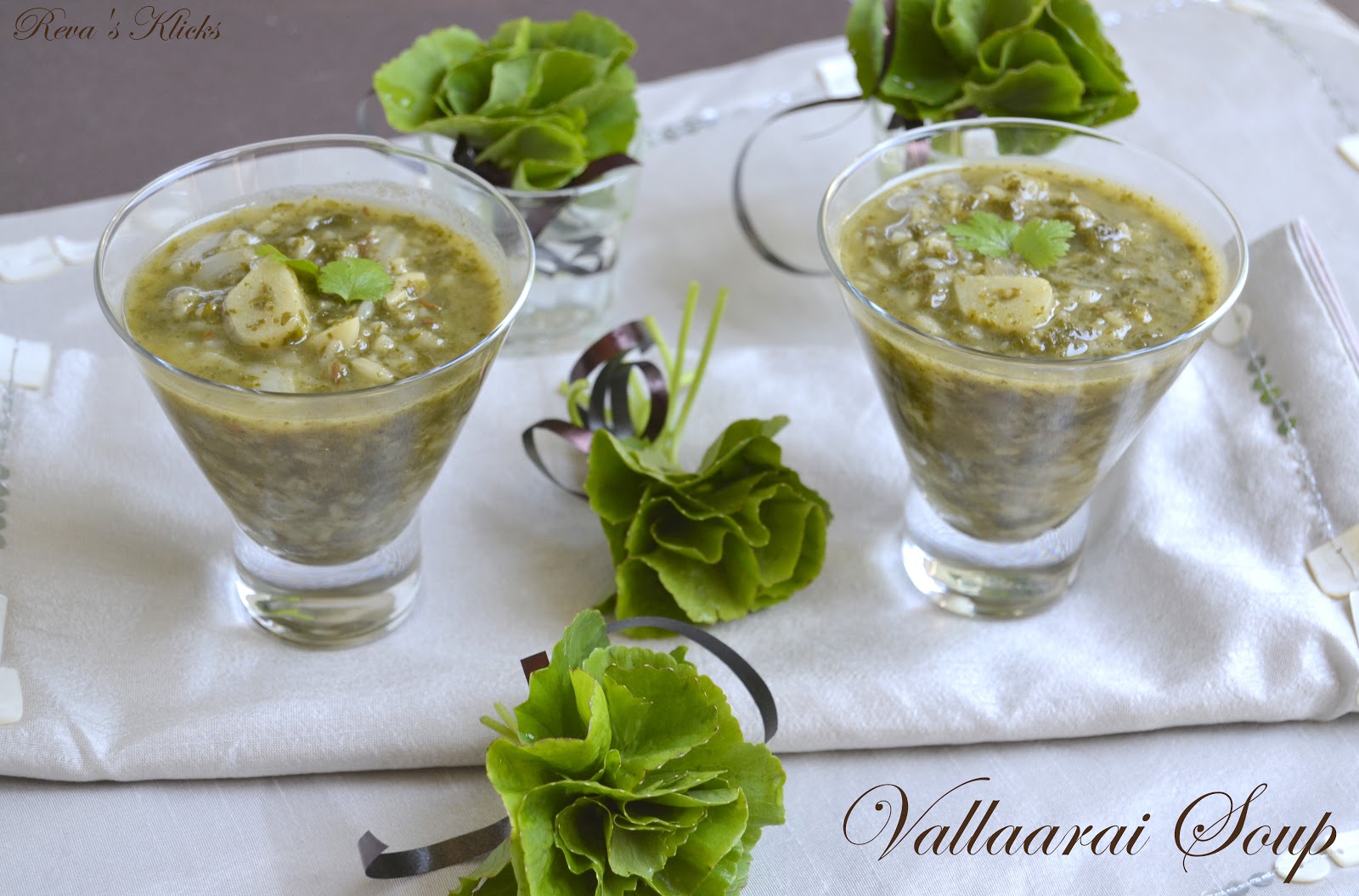 Kaarasaaram: Vallarai Keerai Soup