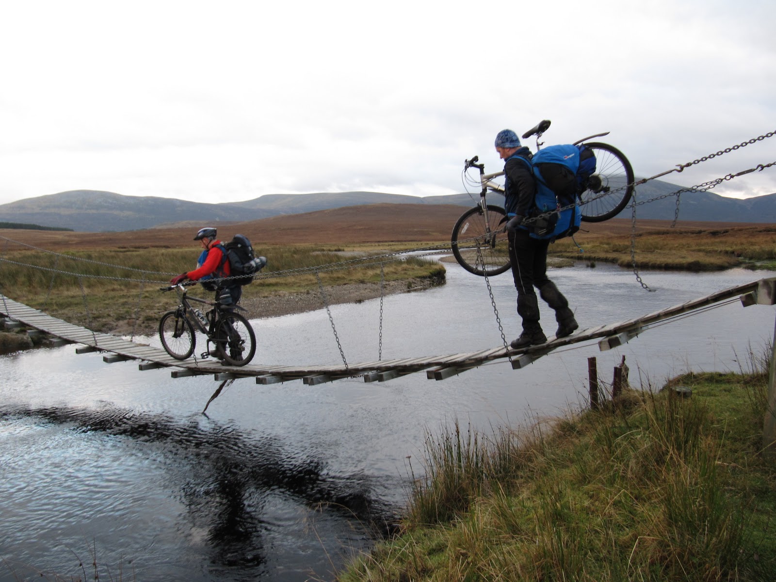 NOT QUITE - TOUCHING THE VOID: Ben Alder via Culra Bothy, 19th/20th ...