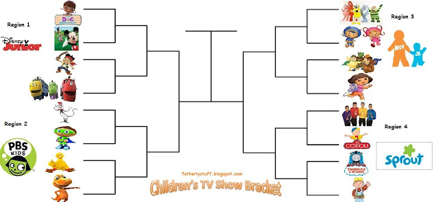 Fatherly Stuff: Fatherly Stuff Bracket Preview! (Children's TV Shows)