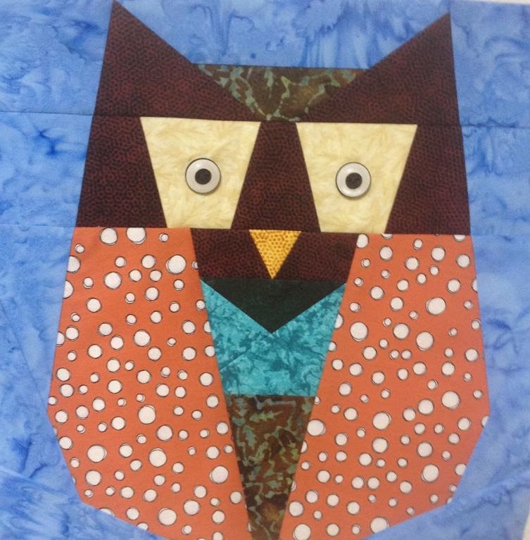 3patchcrafts: Paper pieced Owl family