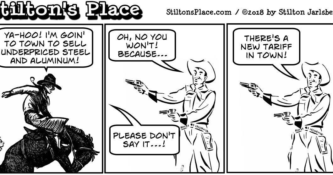 Stilton's Place: Just Another Manic Pun Day