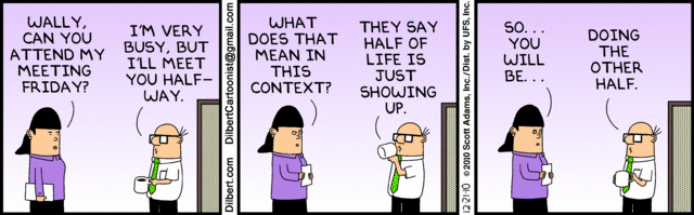 Dilbert Comics Meetings