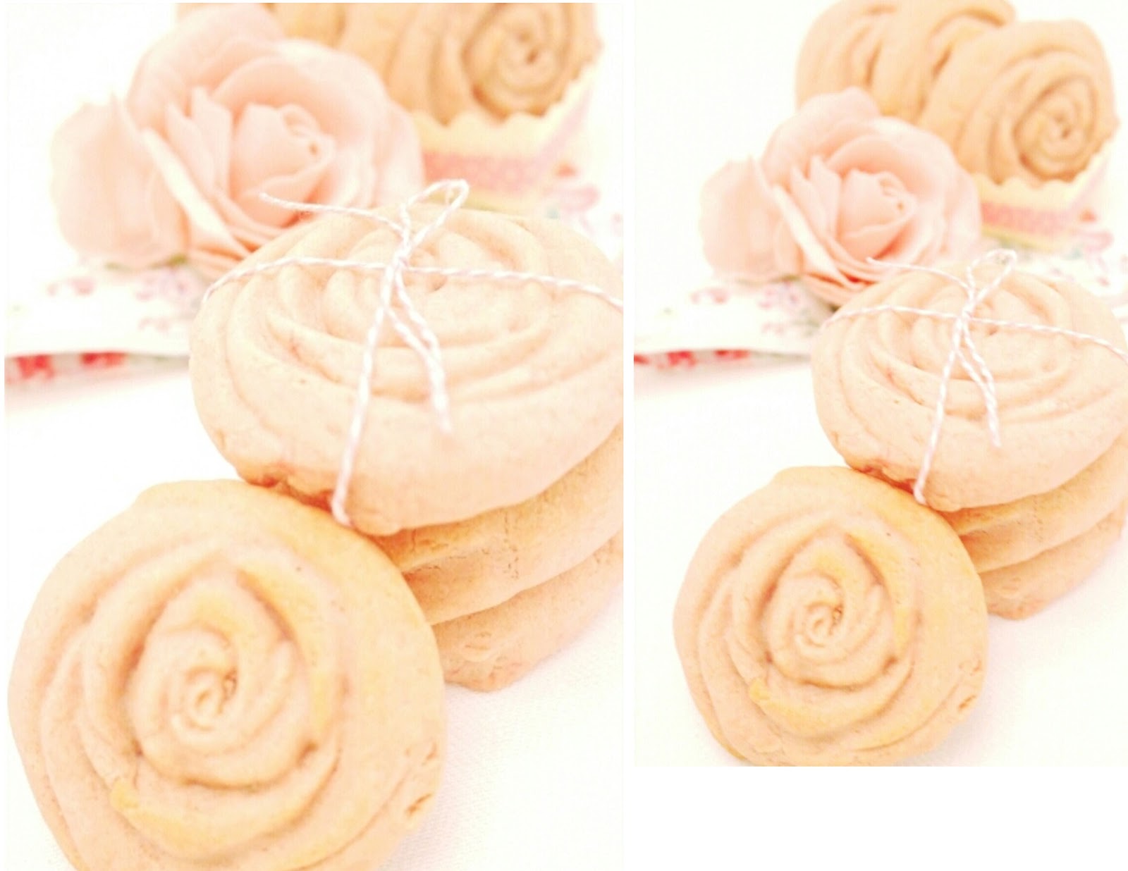 rose shaped cookies
