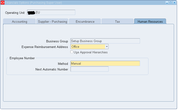 Oracle Apps : Steps to Implement Employee/Supervisor Approval Hierarchy ...