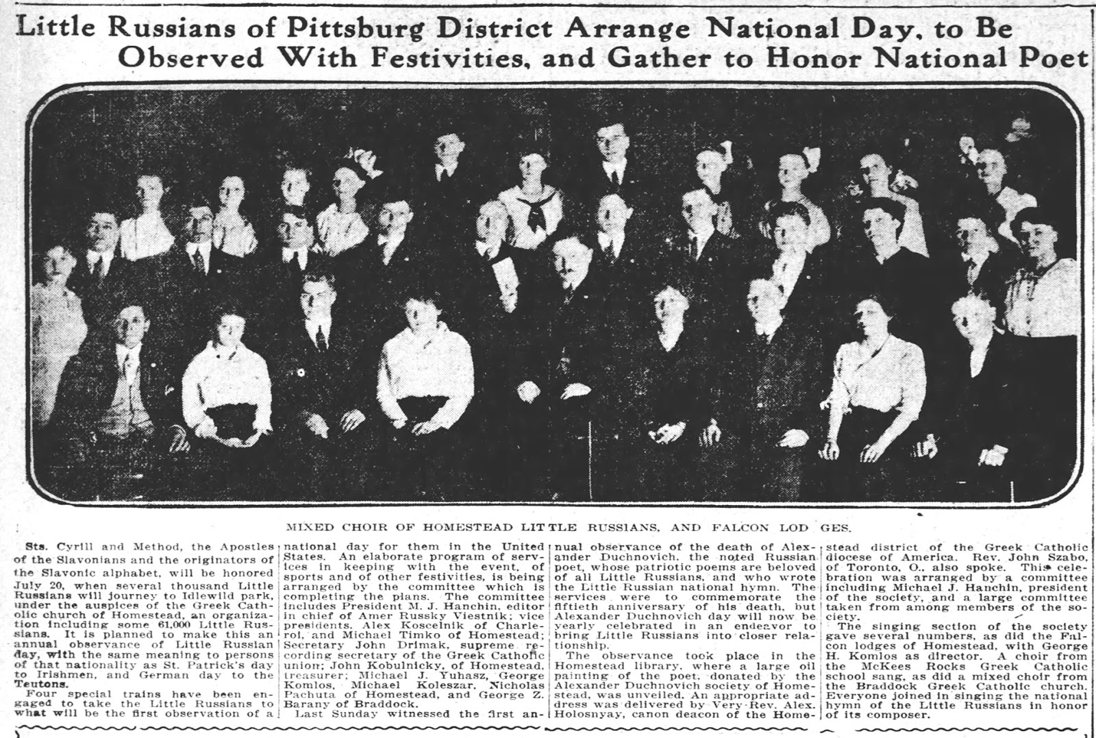 The Carpatho-Rusyns of Pennsylvania: The Amazing (Rusyn) World of Local ...