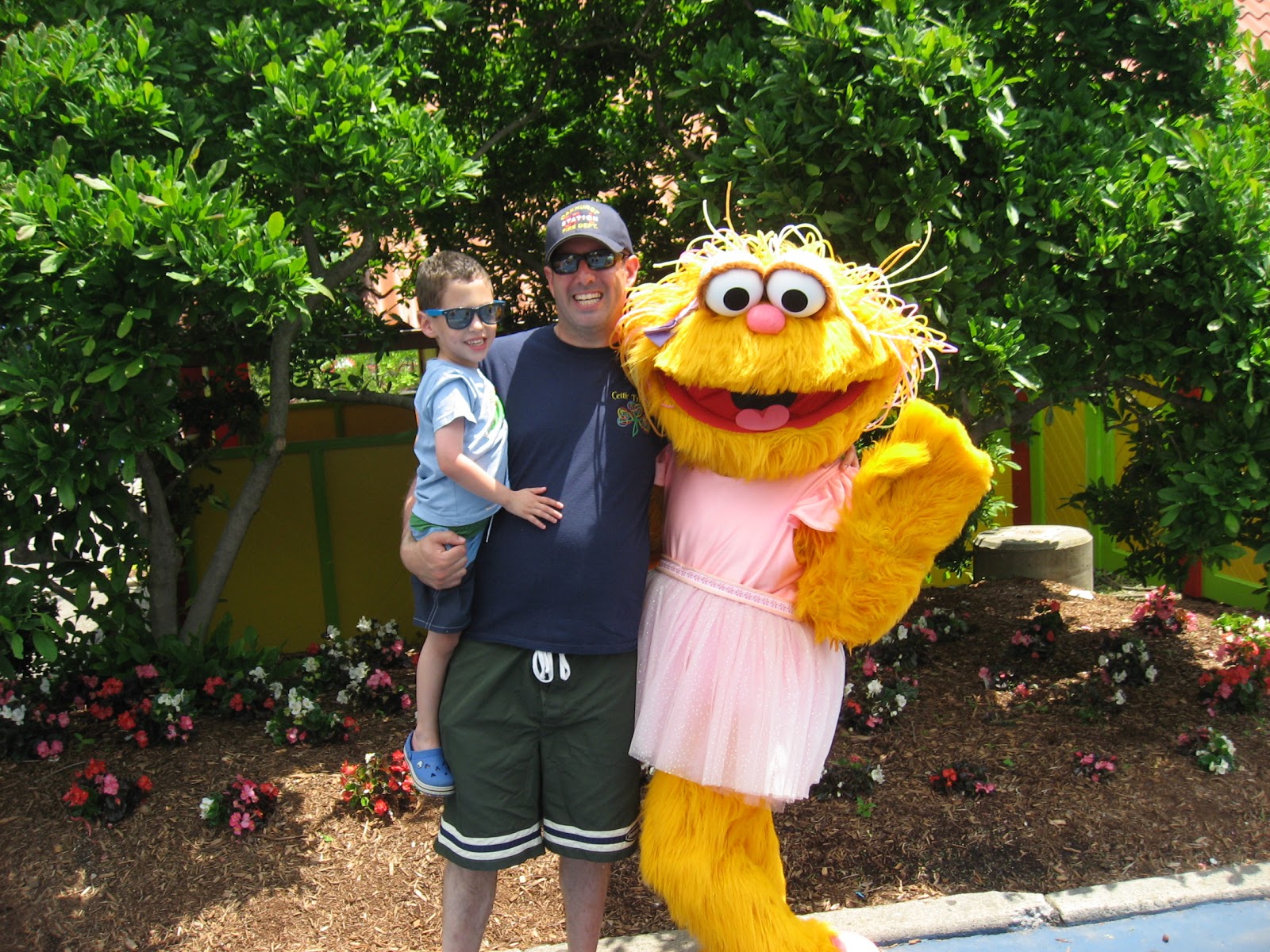 The Newman Family: Laurie Berkner at Sesame Place and Jaden's Birthday ...