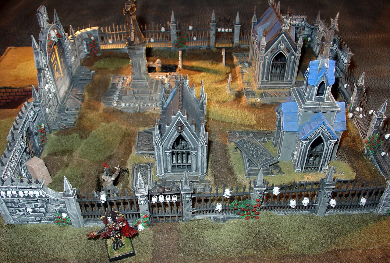 Joe's FamilyHammer: GW Garden of Morr Cemetary for Mordheim