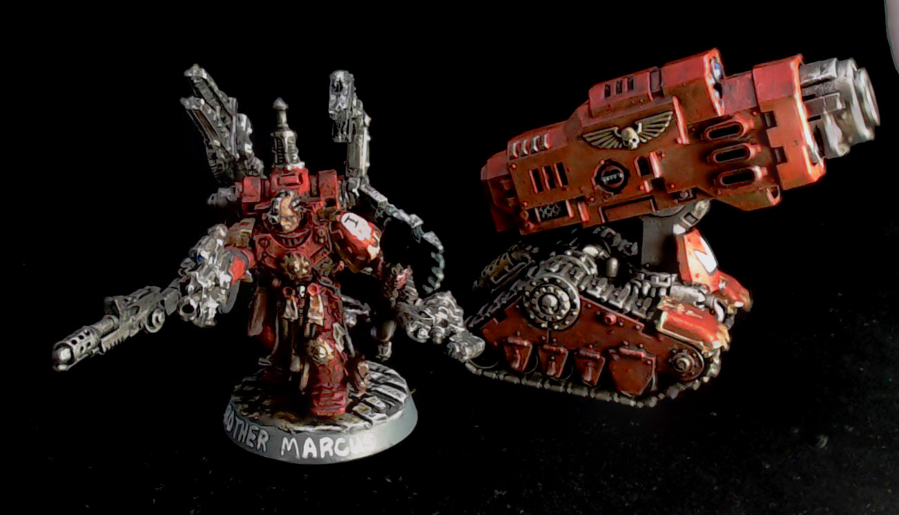 Sepulchre of Heroes: Painted Red Hunters Space Marine Army