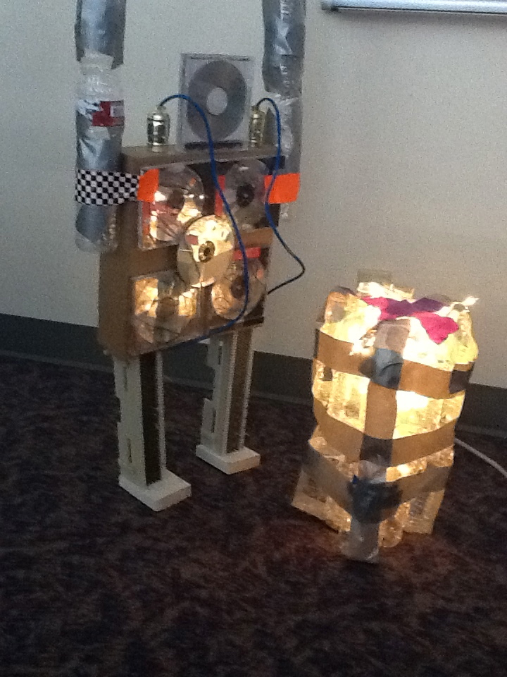 lonack signature: 4th Grade Recycled Art Project