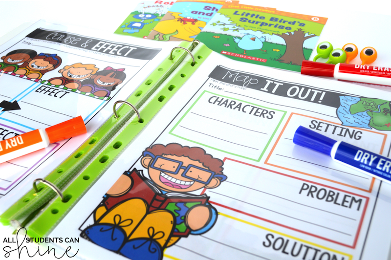 Guided Reading - Comprehension Skills - All Students Can Shine