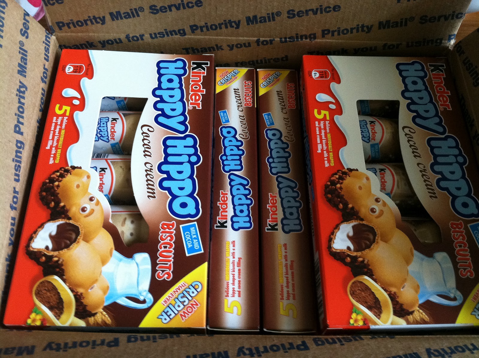 Kinder Happy Hippo Chocolates - what jess wore