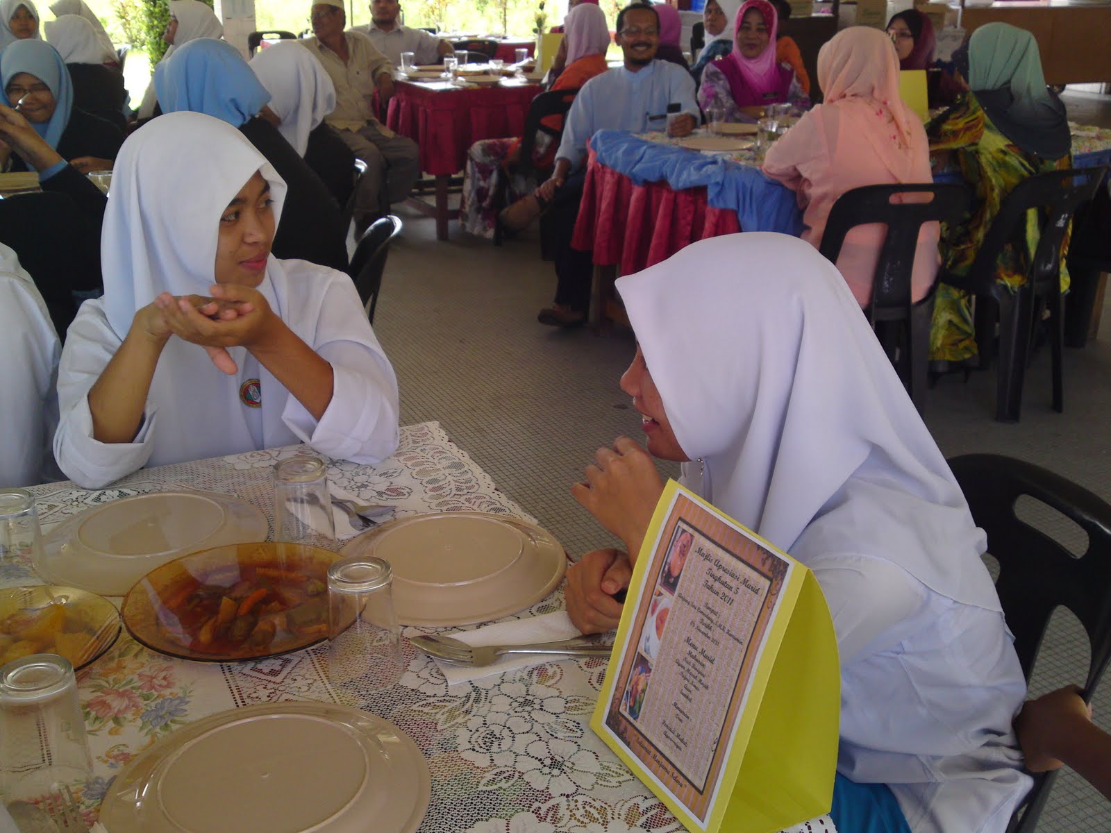 SMK. KEMUMIN : Majlis Izin Ilmu Pelajar SPM 2011