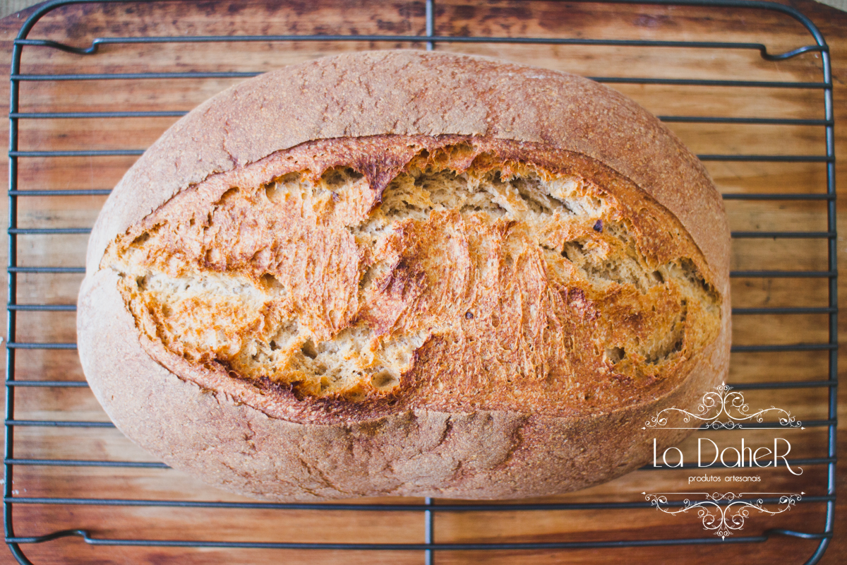 PÃO RÚSTICO INTEGRAL
