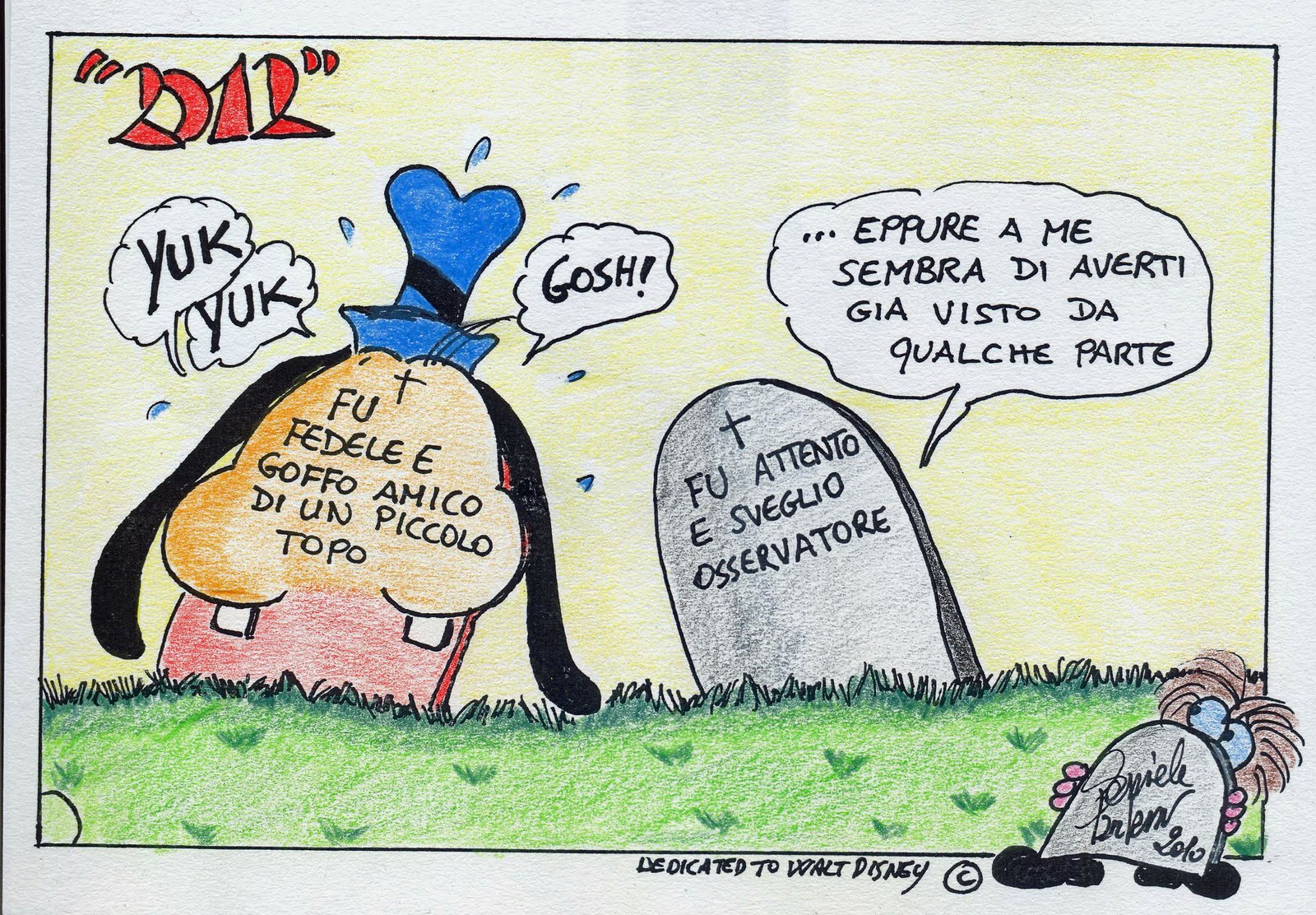 I Tarlo fumetti: Gli omaggi fumettistici di "2012"