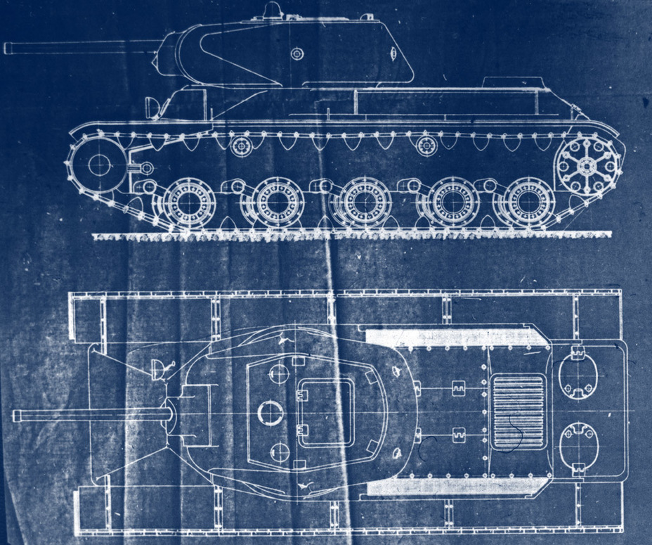 Kv 1 Tank Blueprints