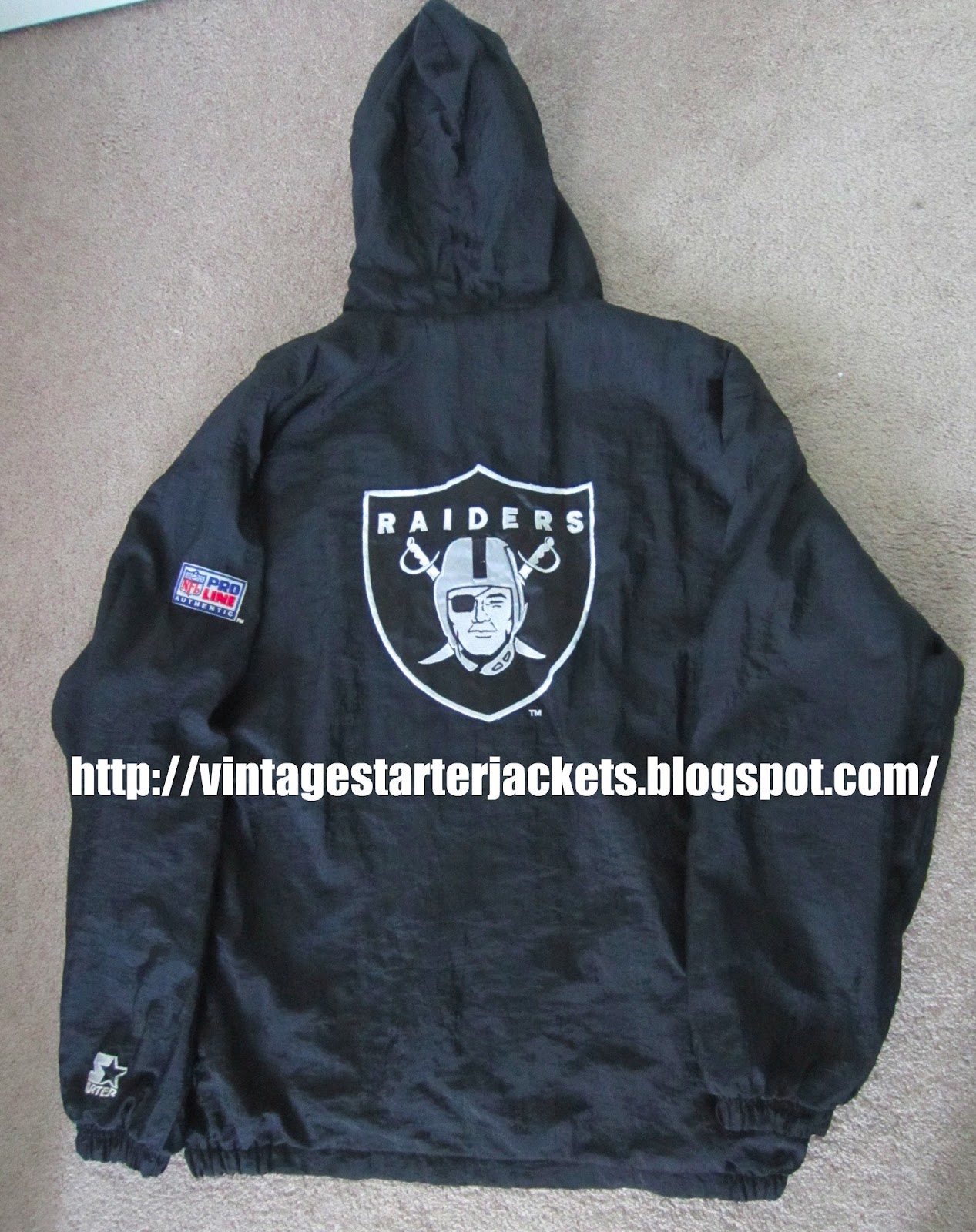 Vintage Sports Apparel: Vintage Oakland Los Angeles Raiders Starter ...