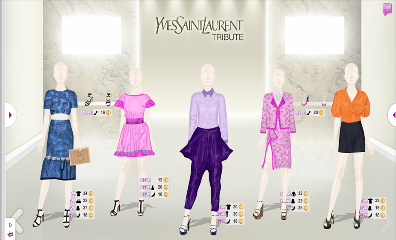 Exotic-Stardoll: YSL tribute store