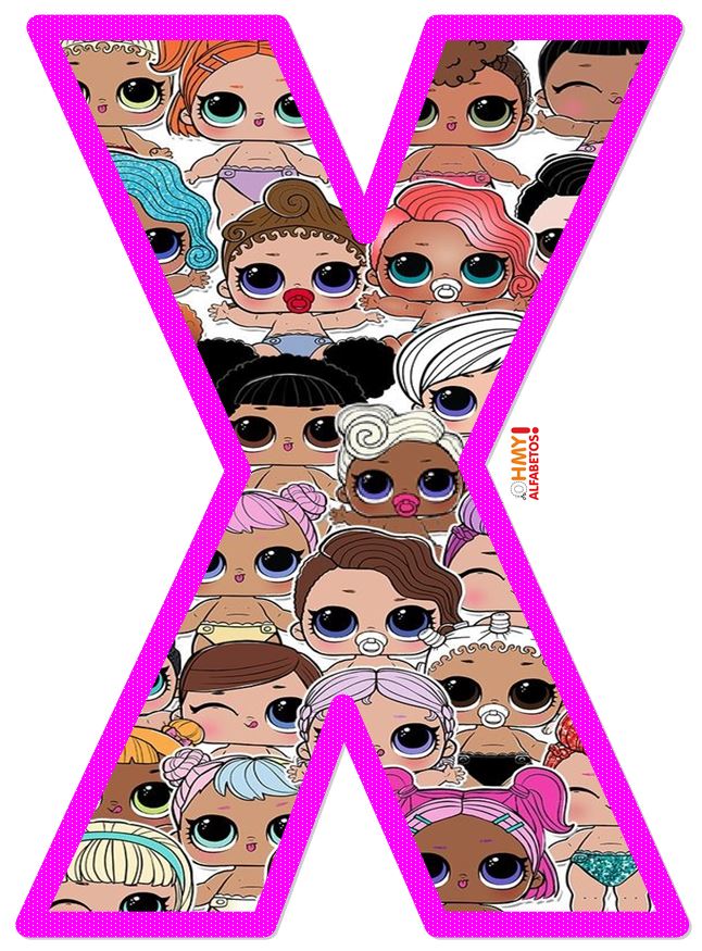 Abecedario de LOL Surprise Bebés. LOL Surprise Baby Alphabet. - Oh my ...