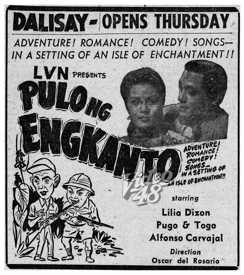 Video 48: THE FIFTIES # 73: LILIA DIZON, PUGO & TOGO, ALFONSO CARVAJAL ...