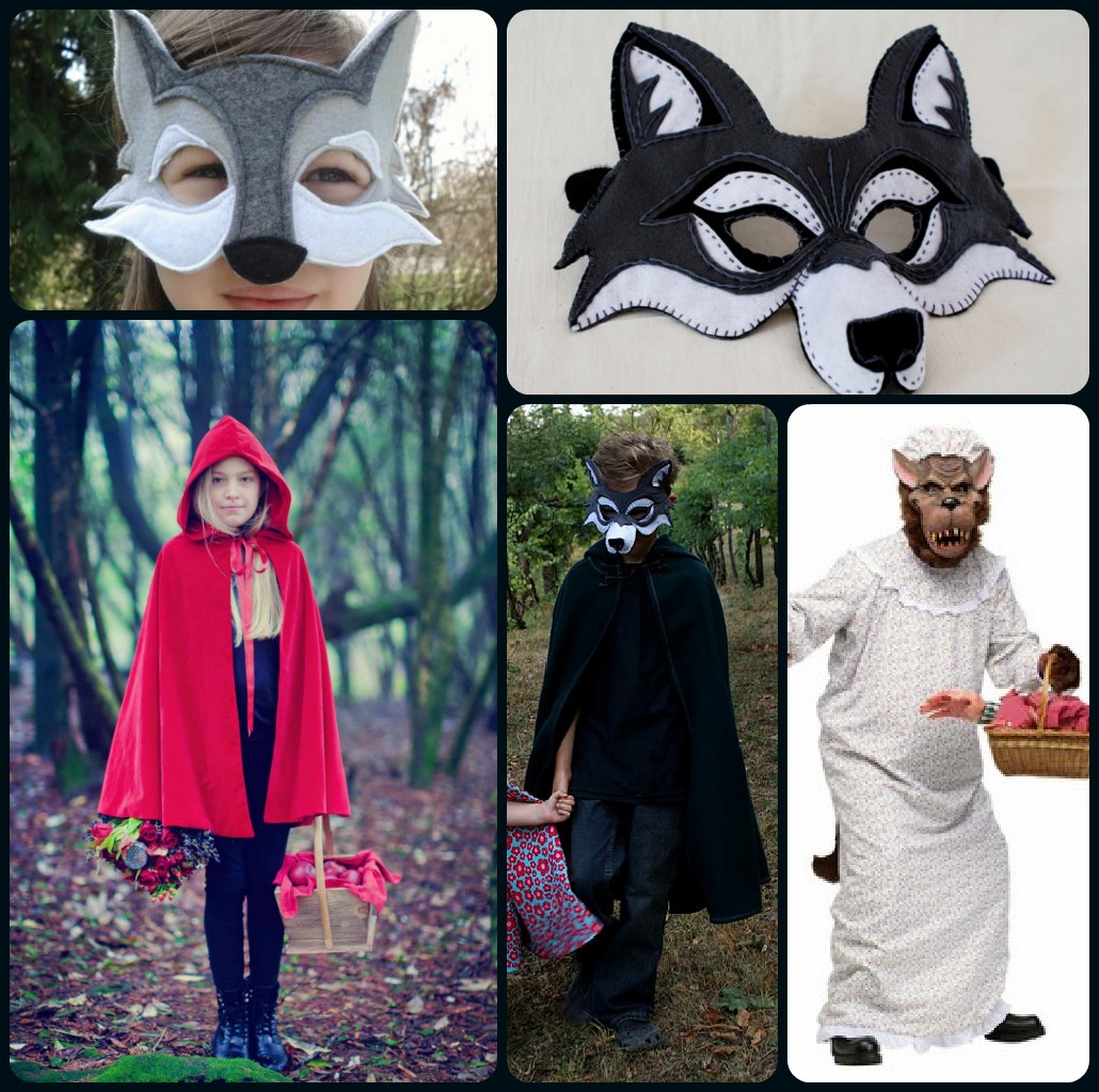 Little Red Riding Hood Big Bad Wolf Costume at Gabrielle Miller blog