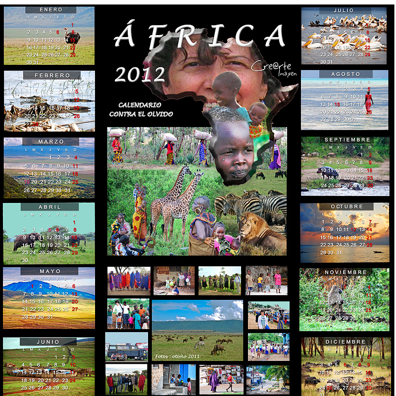 CALENDARIO DE ÁFRICA, EJEMPLO